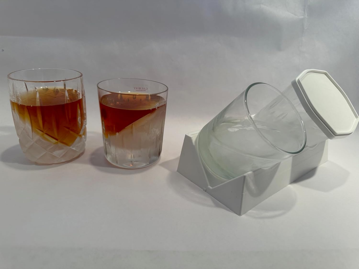 Amazon.com: Whiskey Glass Ice Wedge Tray: Home & Kitchen