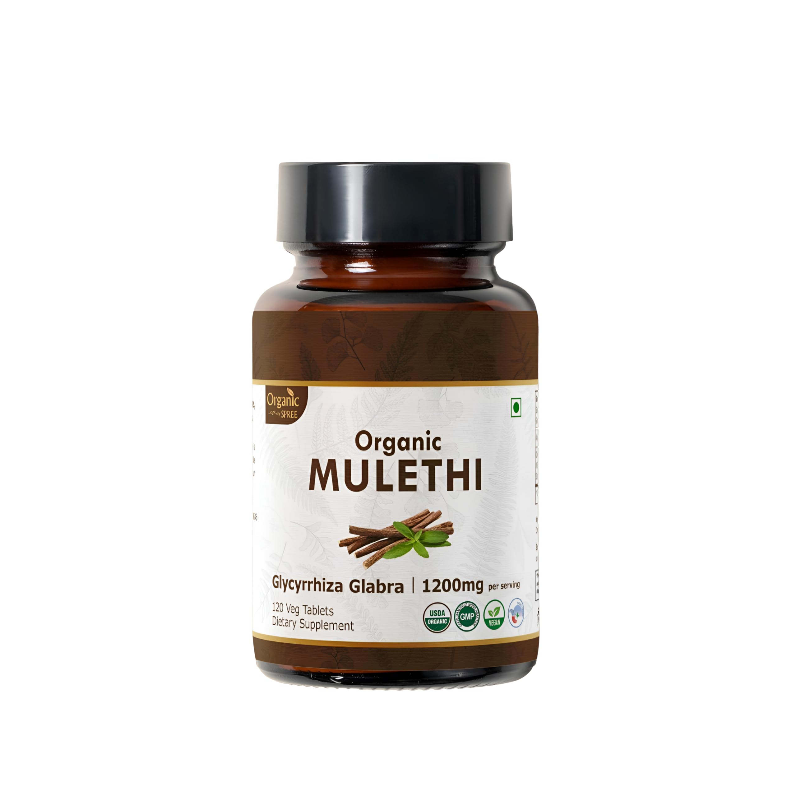 Amazon.com: ORGANIC SPREE MULETHI - Licorice - 120 Tablets ...