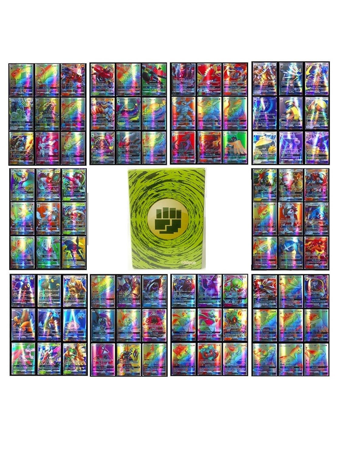 Buy 120 PCS TCG Deck Box Card Assorted Flash Cards Set Including (80 ...