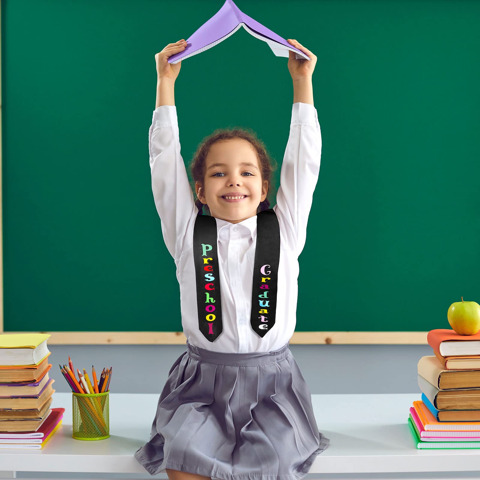 Snapklik.com : Crowye 12 Pcs Preschool Graduation Stole 2025 Kid ...