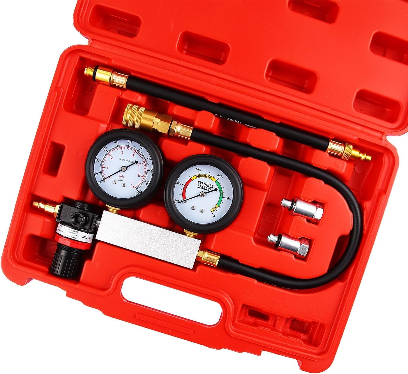 Amazon.com: MERXENG Cylinder Leak Down Tester Kit - Engine Compression ...