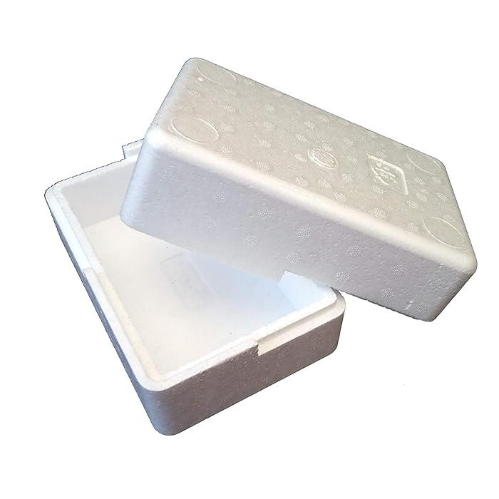 Buy THERMO INSULATION POLYSTYRENE BOXES 200 x 120 x (50+50) mm, WALL ...