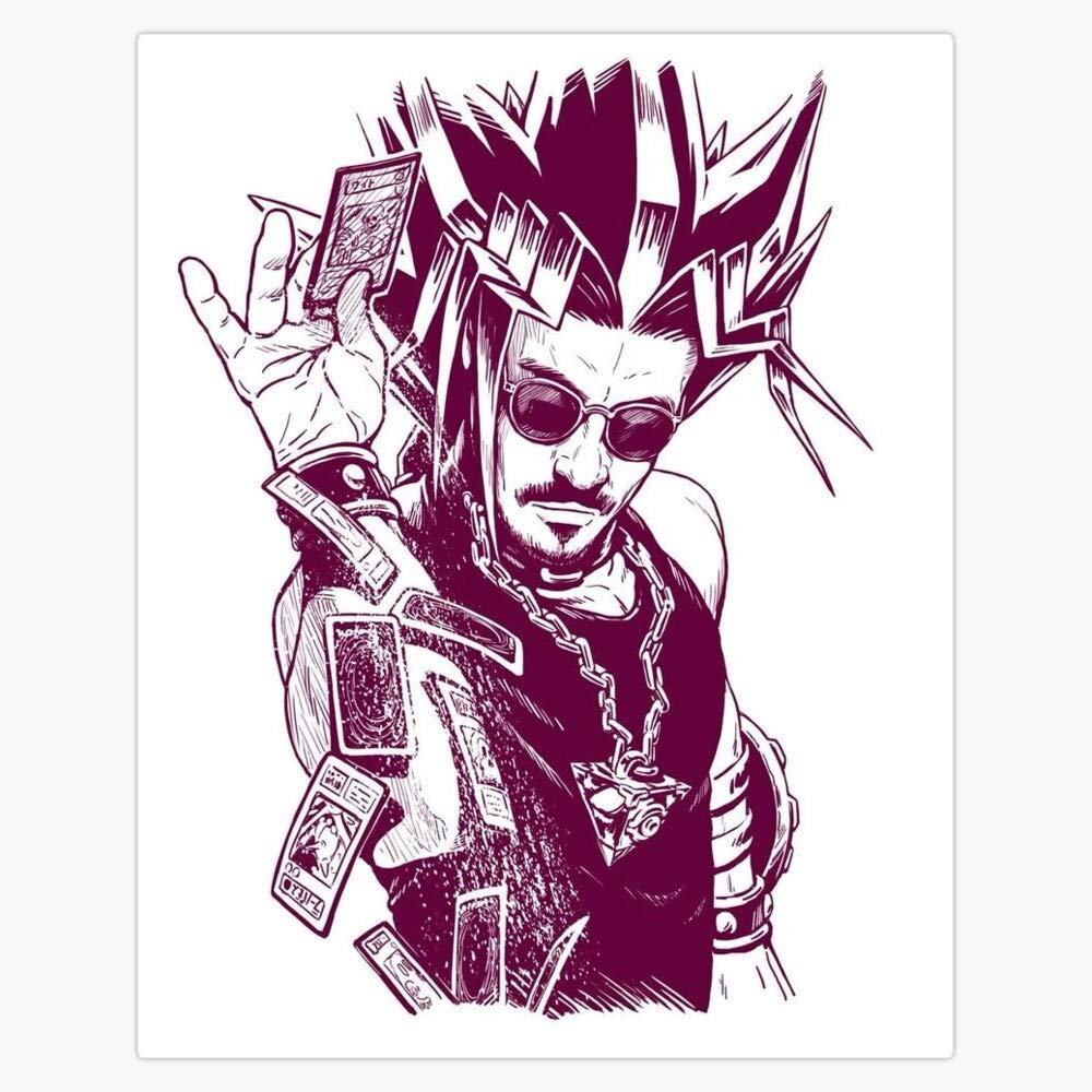 Amazon.com: Yugioh Salt Bae Meme Sticker Vinyl Bumper Sticker Decal ...