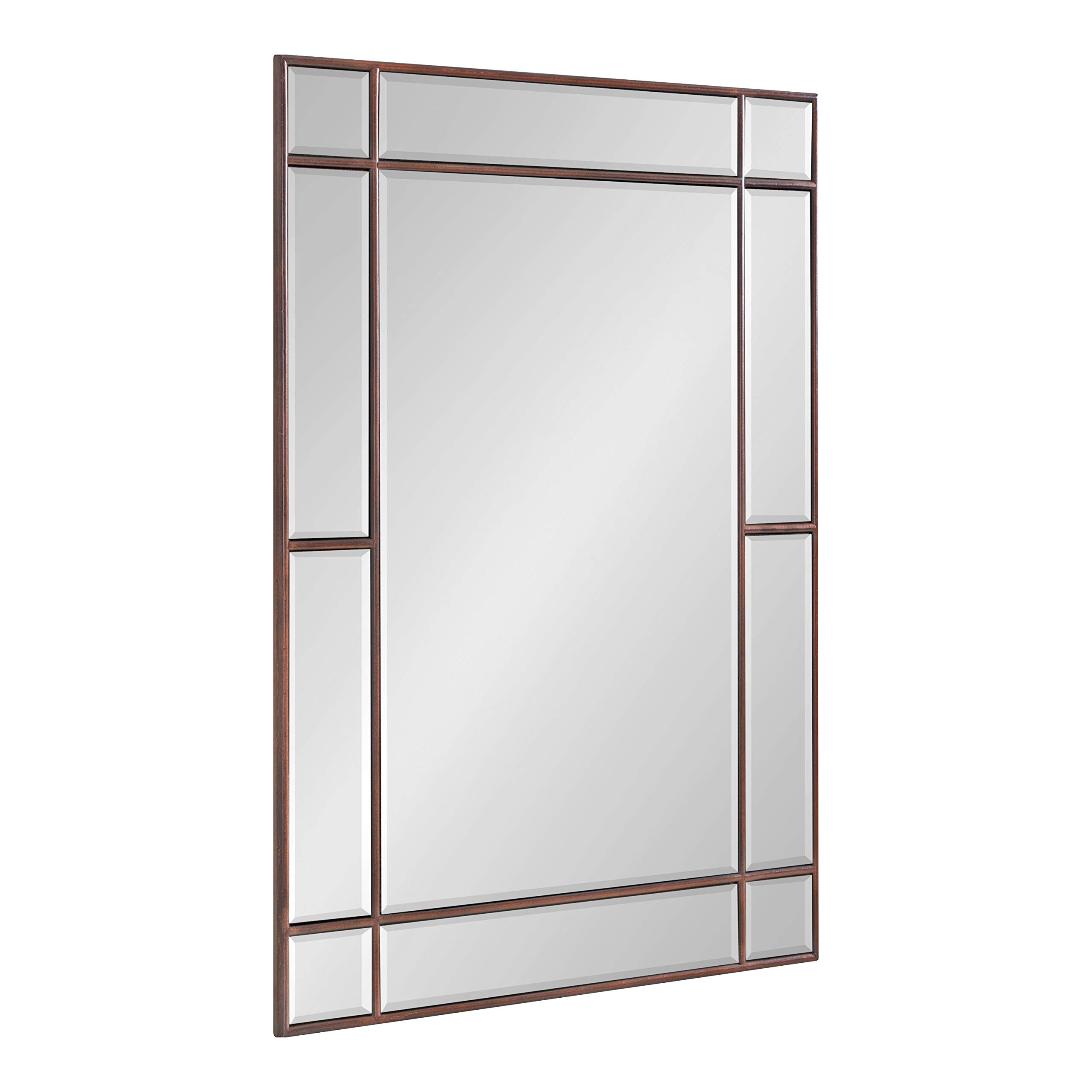 Kate and Laurel Westgate Transitional Wall Mirror, 20 x 30, Bronze ...