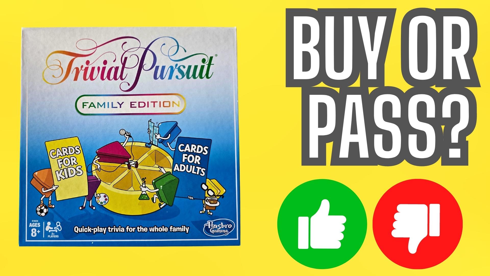 Watch A Mom's Review of Trivial Pursuit Family Edition on Amazon Live