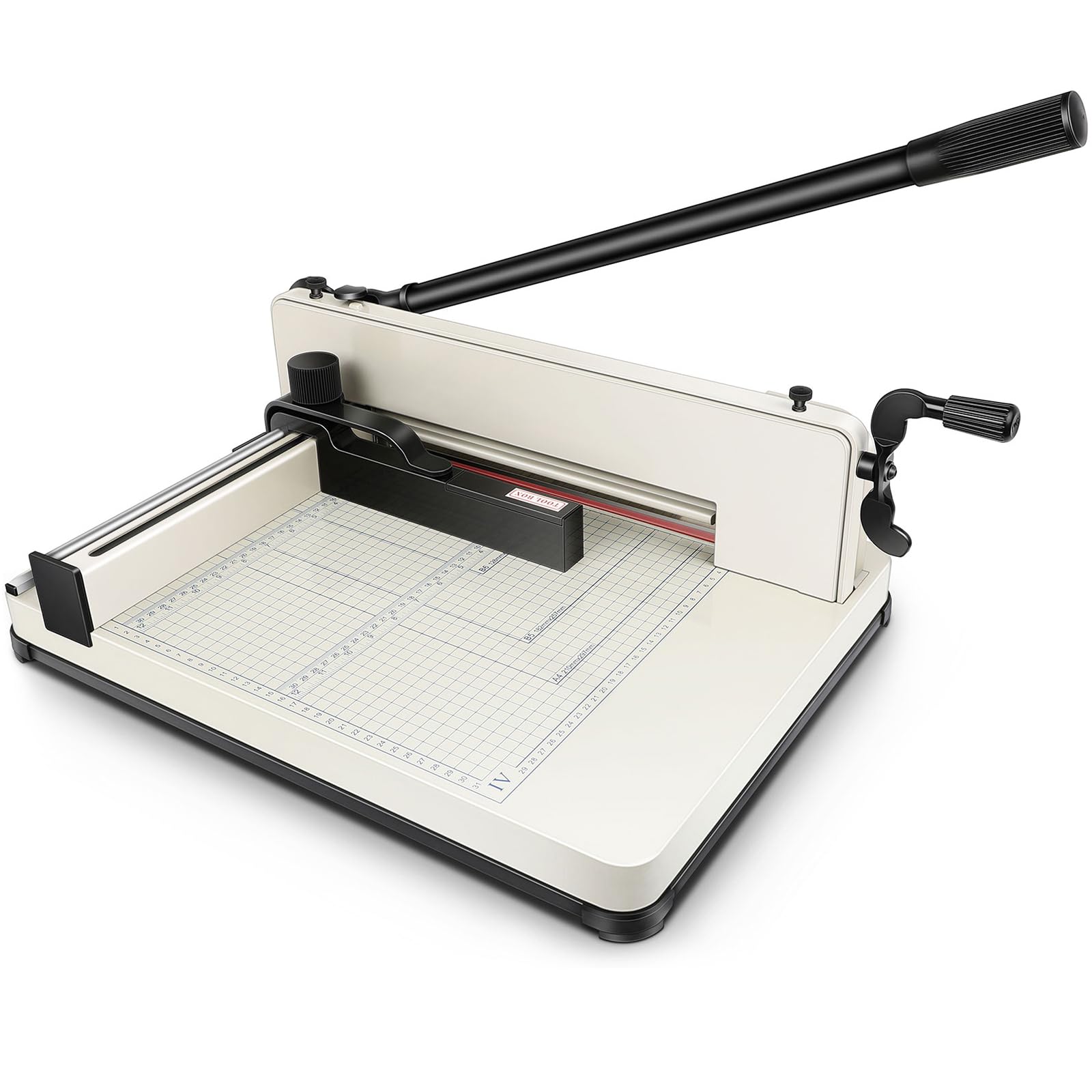 Snapklik.com : 17" Heavy Duty Paper Cutter, 400 Sheets Guillotine ...