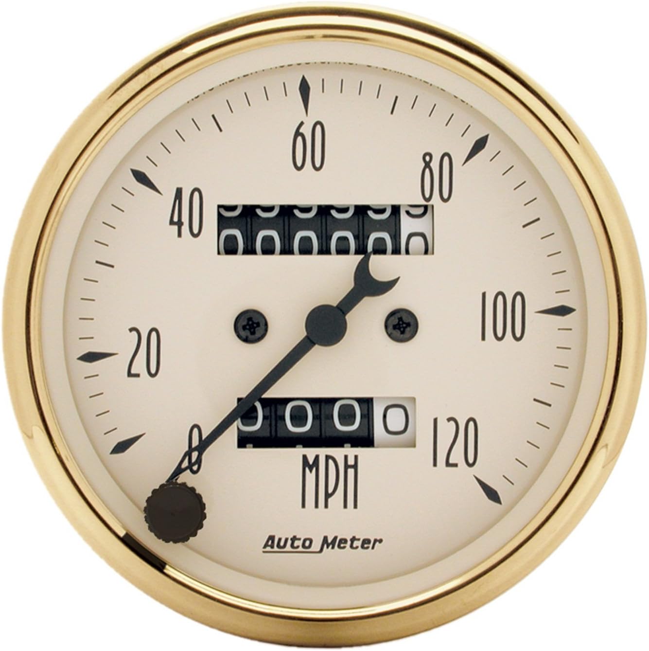 Amazon.com: AUTO METER 1593 Golden Oldies Mechanical Speedometer,3.125 ...