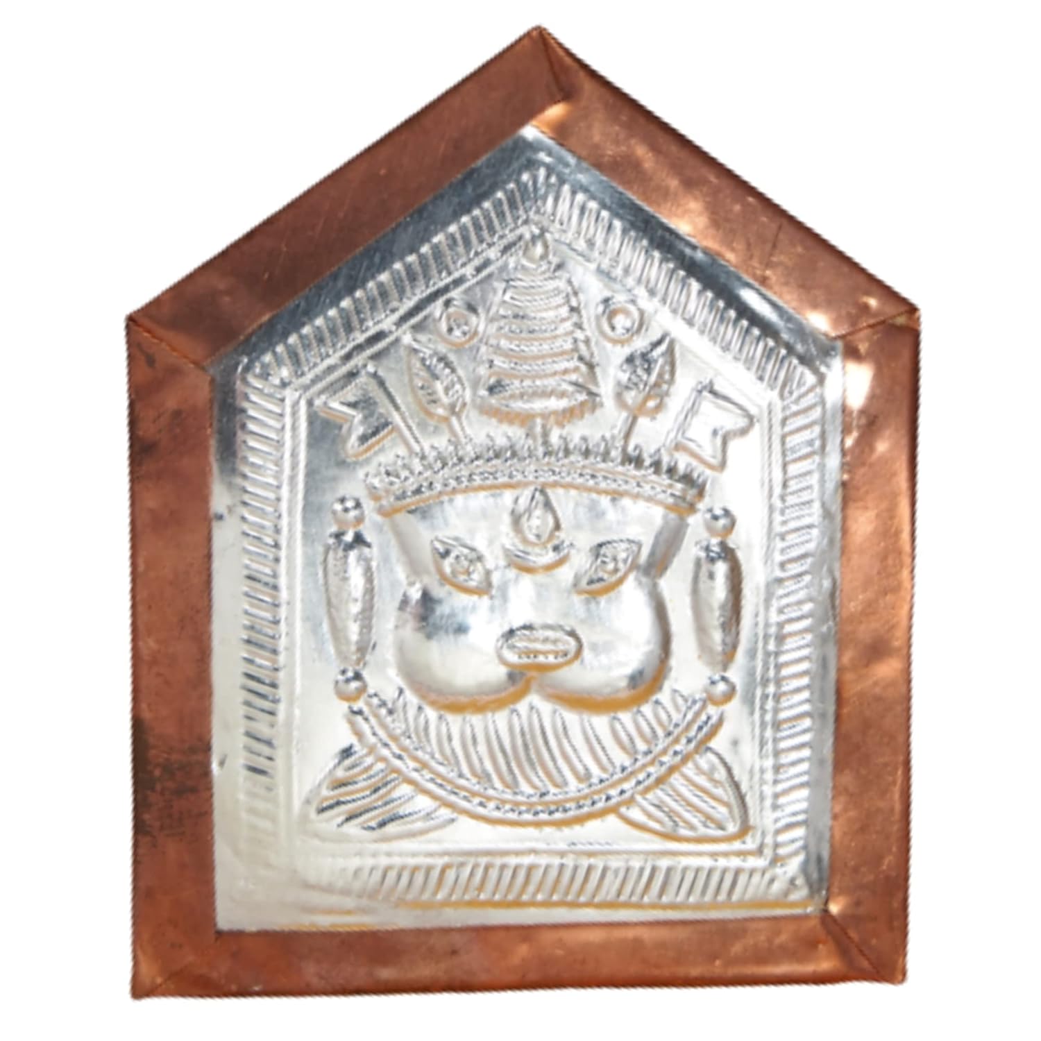 Nakoda Gold & Silver Jogeshwari Dev (Maharashtrian Dev Tak) Pure Silver ...