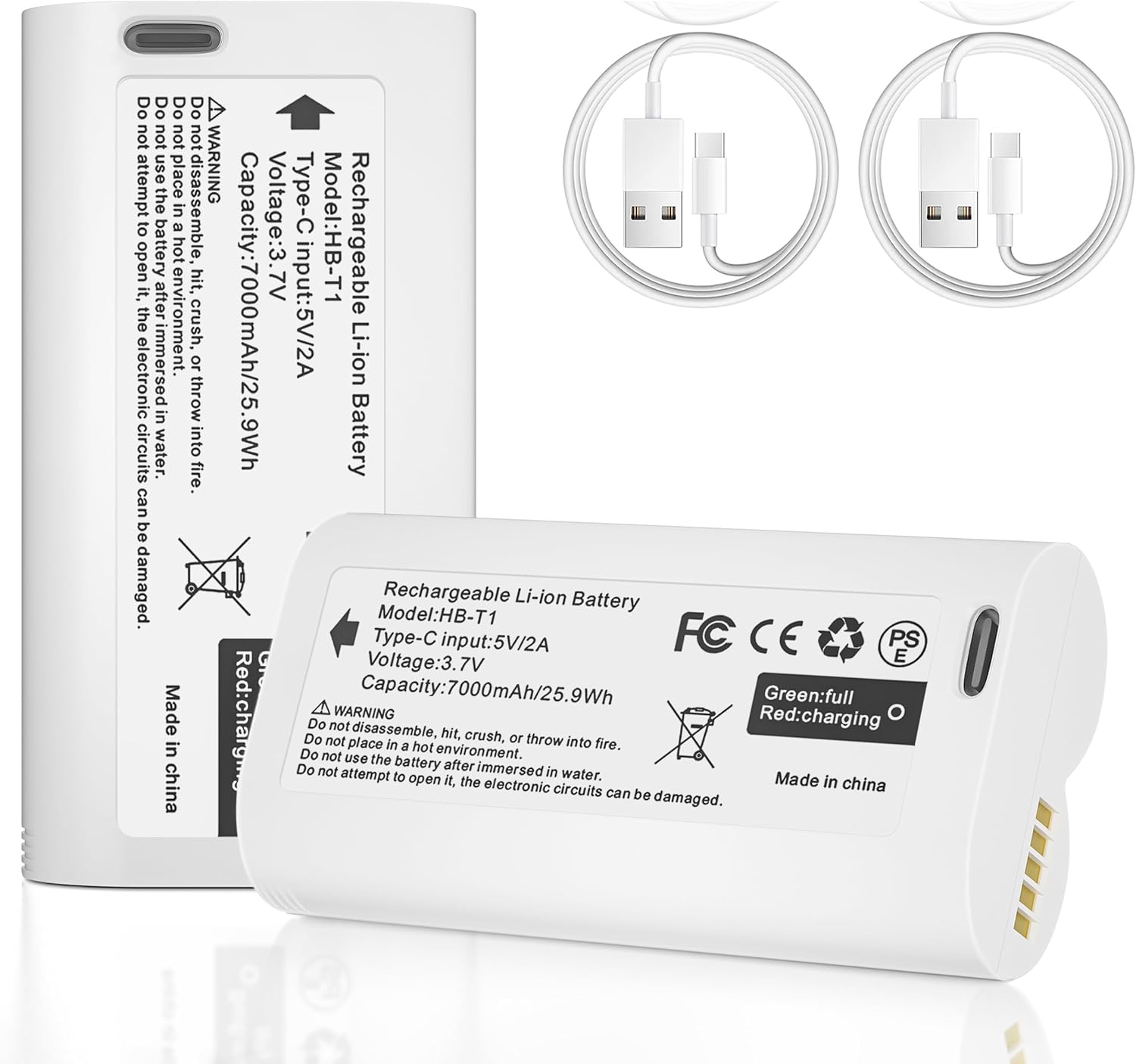 Amazon.com: ActZone 2 Pack Rechargeable Batteries for WYZE Battery Cam ...