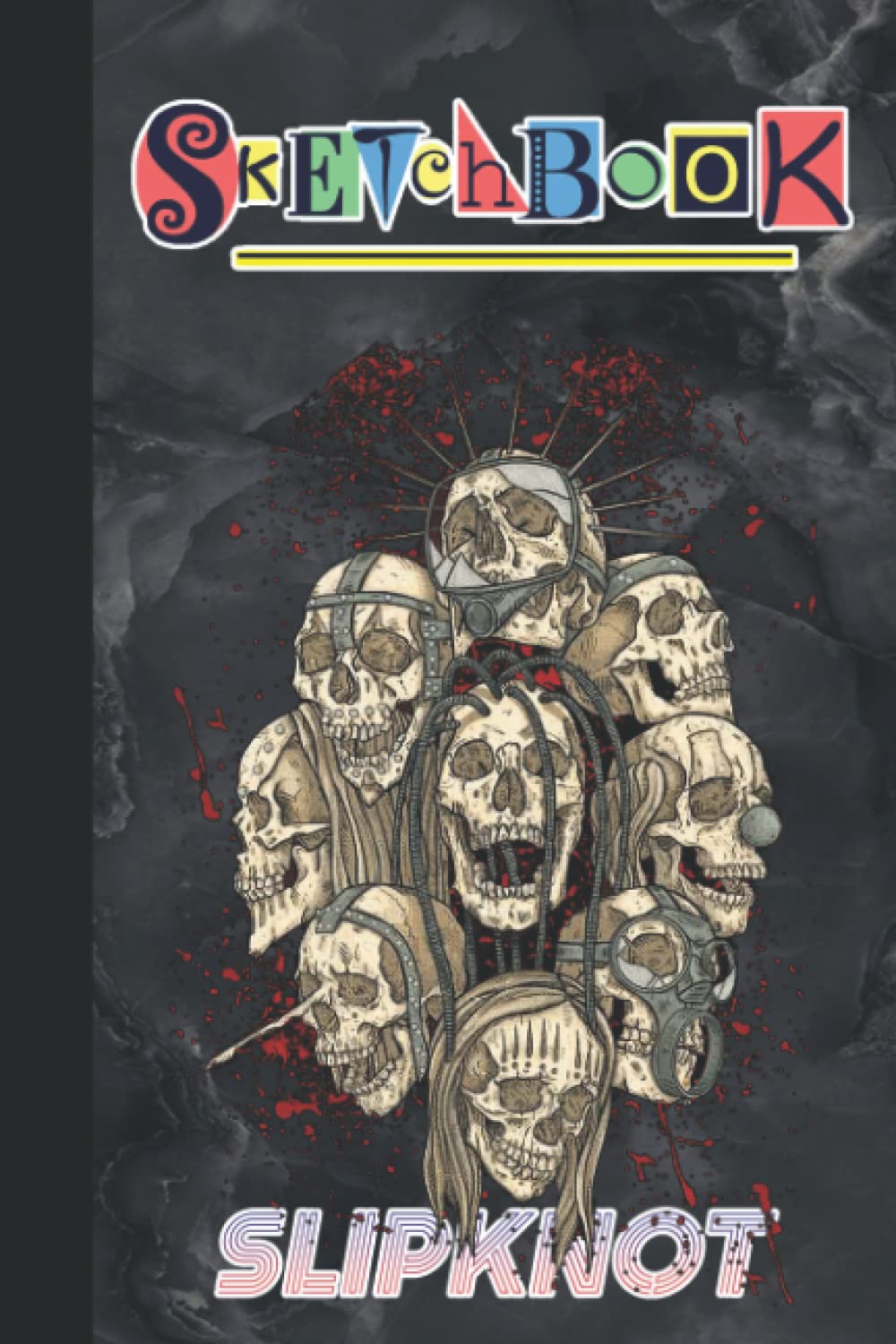 Slipknot Sketch Book Music Bands Merch: Slipknot Large Notebook for ...