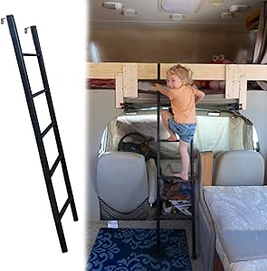 ZHUOYA Bed Ladder for Rv Camper Motorhome Home, Floor-Standing Twin Bed ...