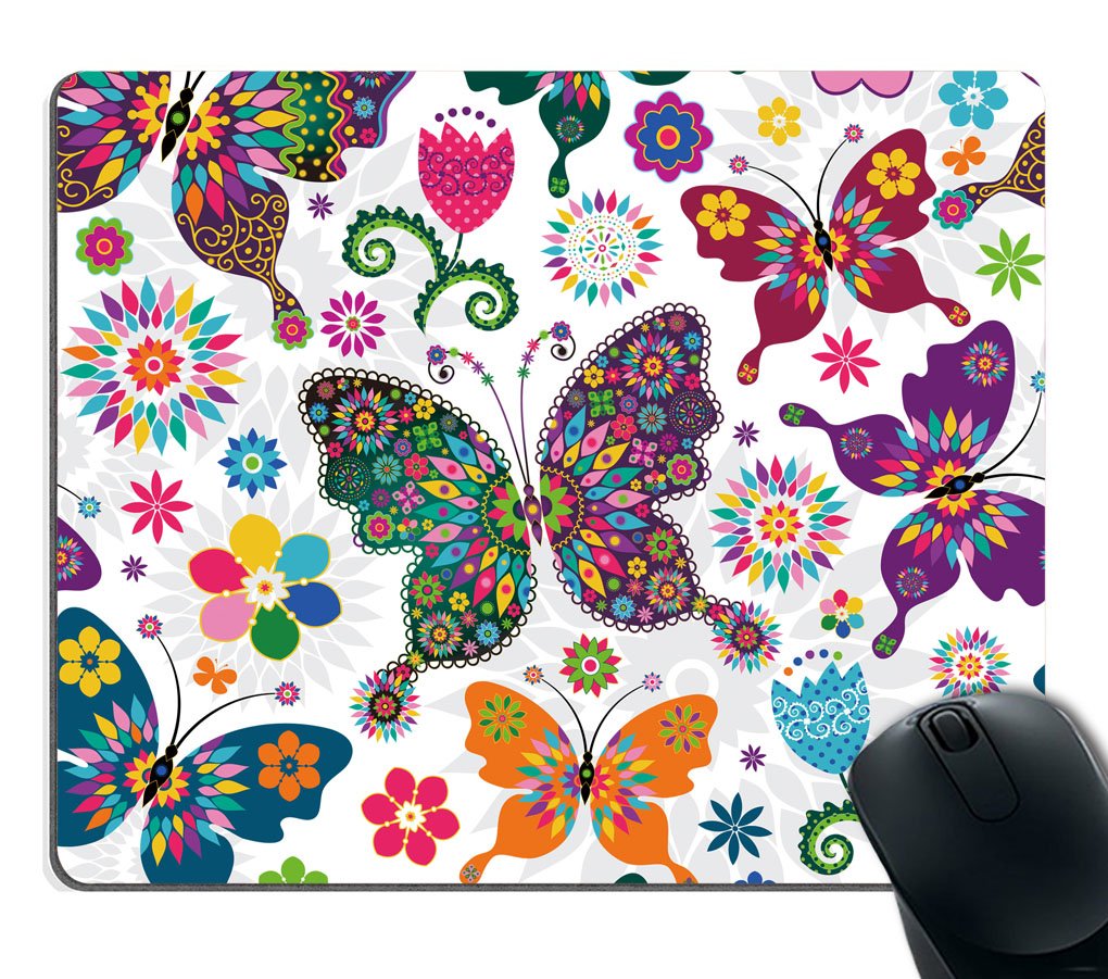 Amazon.com : Smooffly Original Vintage Pattern Colorful Butterfly and ...