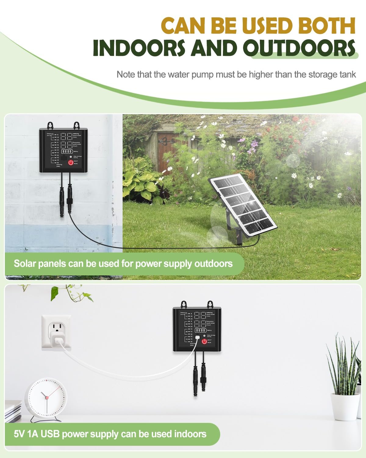 Snapklik.com : Solar Drip Irrigation System, Solar Powered Automatic ...