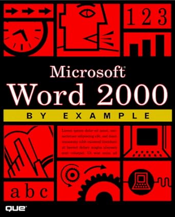 Word 2000 by Example: Hayman, Bonnie: 0029236722005: Amazon.com: Books