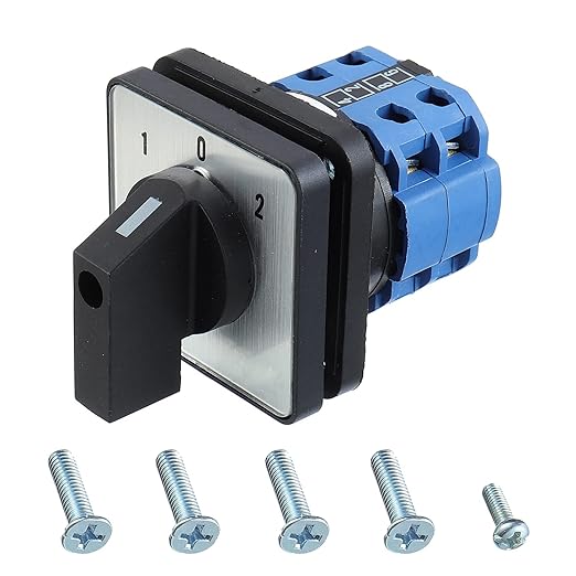 SIGANDG Commutateur de transfert 20A/660V came rotative de commande à 8 ...