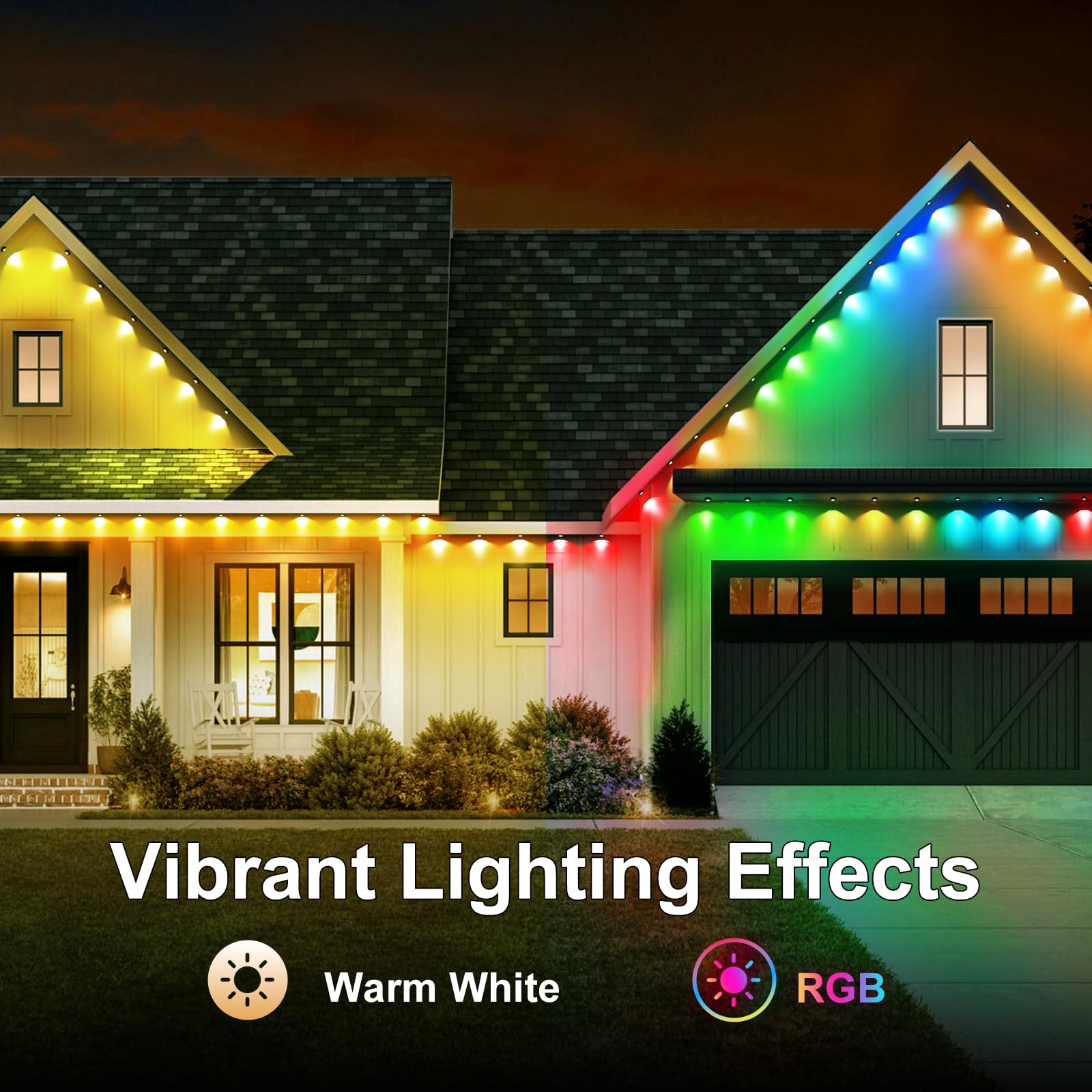 Under Eave Lighting Accent