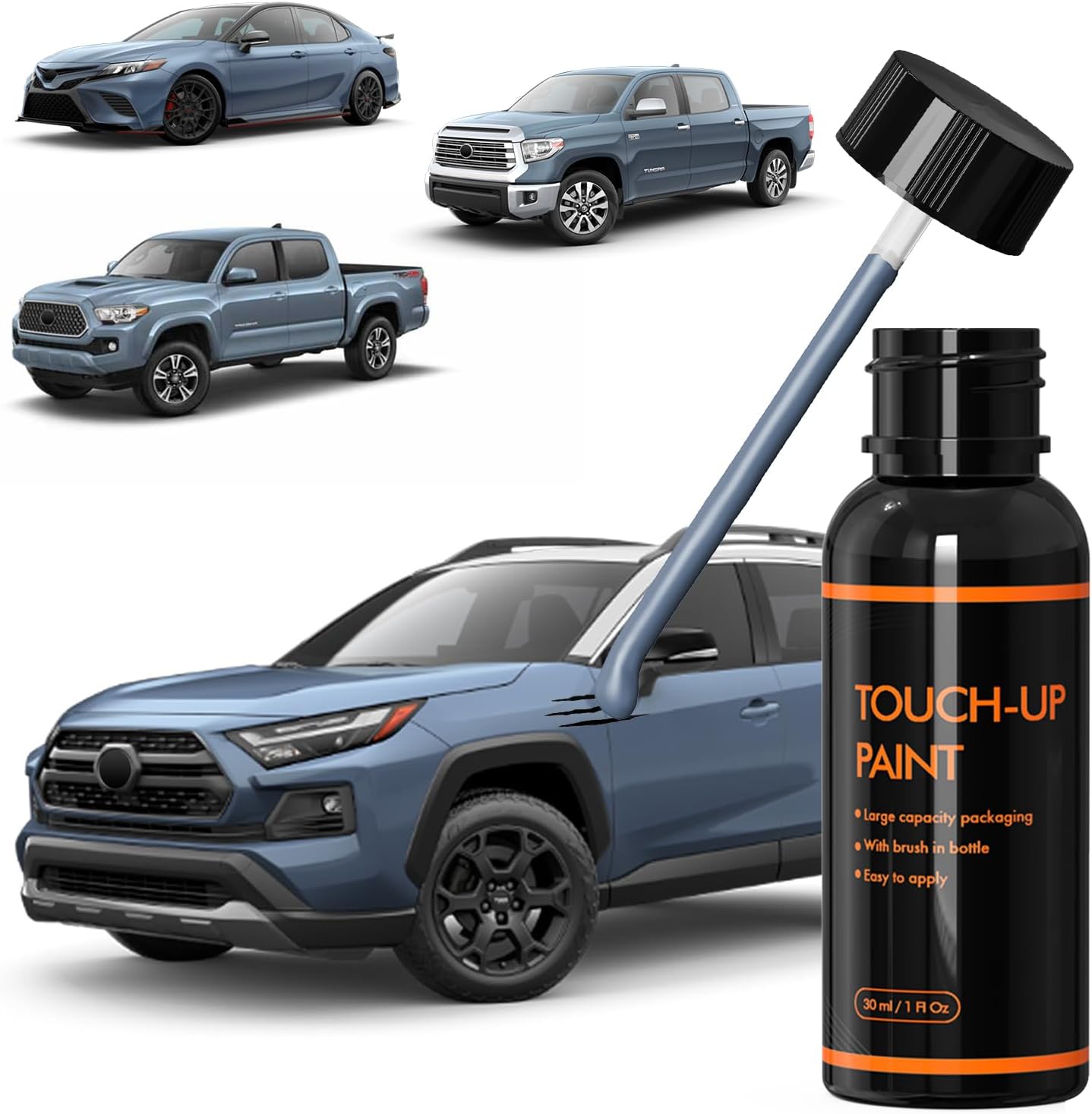 Amazon.com: XTryfun 8W2 Cavalry Blue Touch Up Paint for Toyota, DIY Car ...