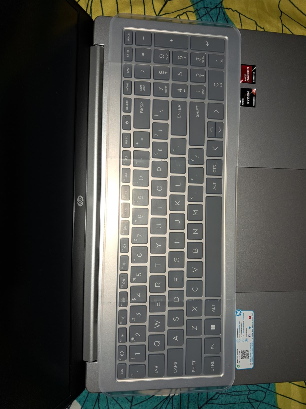 NayaHai Universal Silicone 15.6” Laptop Keyguard Keyboard Protector ...