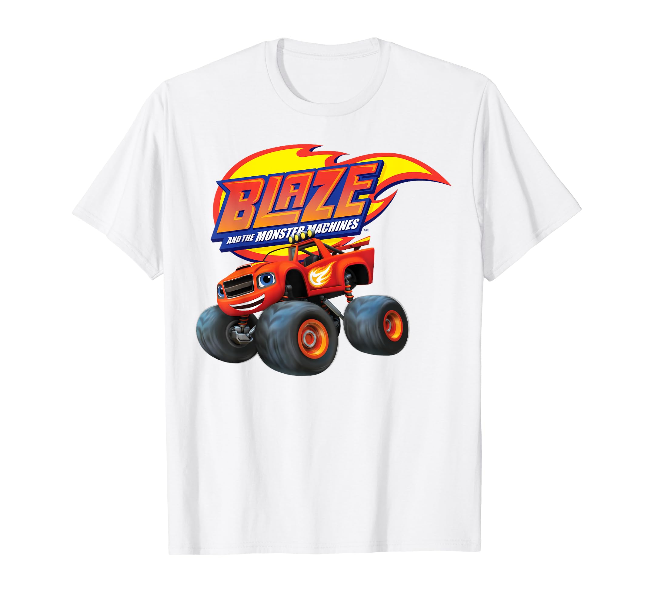 Amazon.com: Blaze & The Monster Machines "BLAZE" T-Shirt T-Shirt ...