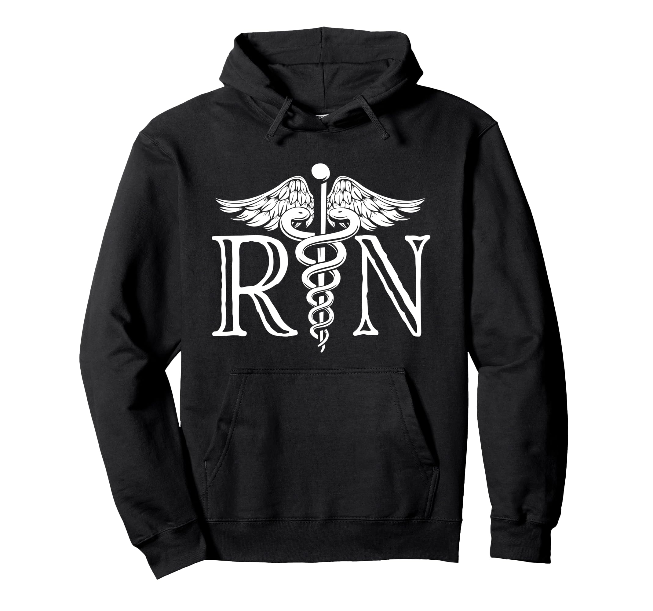 Amazon.com: RN Nurse Logo HOODIE, Love Nursing Gift RN LPN Clinicals ...