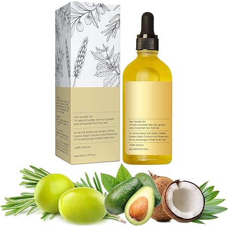 Amazon.com : Righteous Roots Rx Hair Oil for Hair Growth, Anti Frizz ...