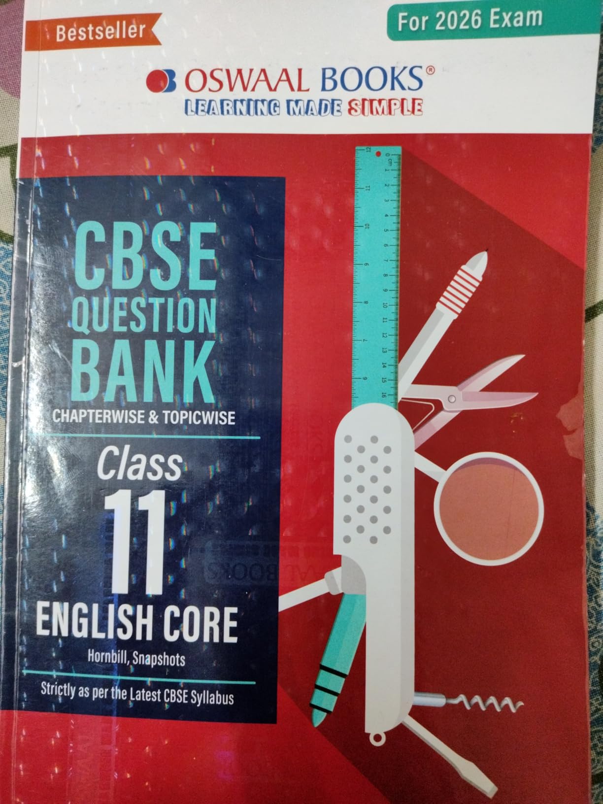Oswaal CBSE Question Bank Class 11 English Core, Chapterwise and ...