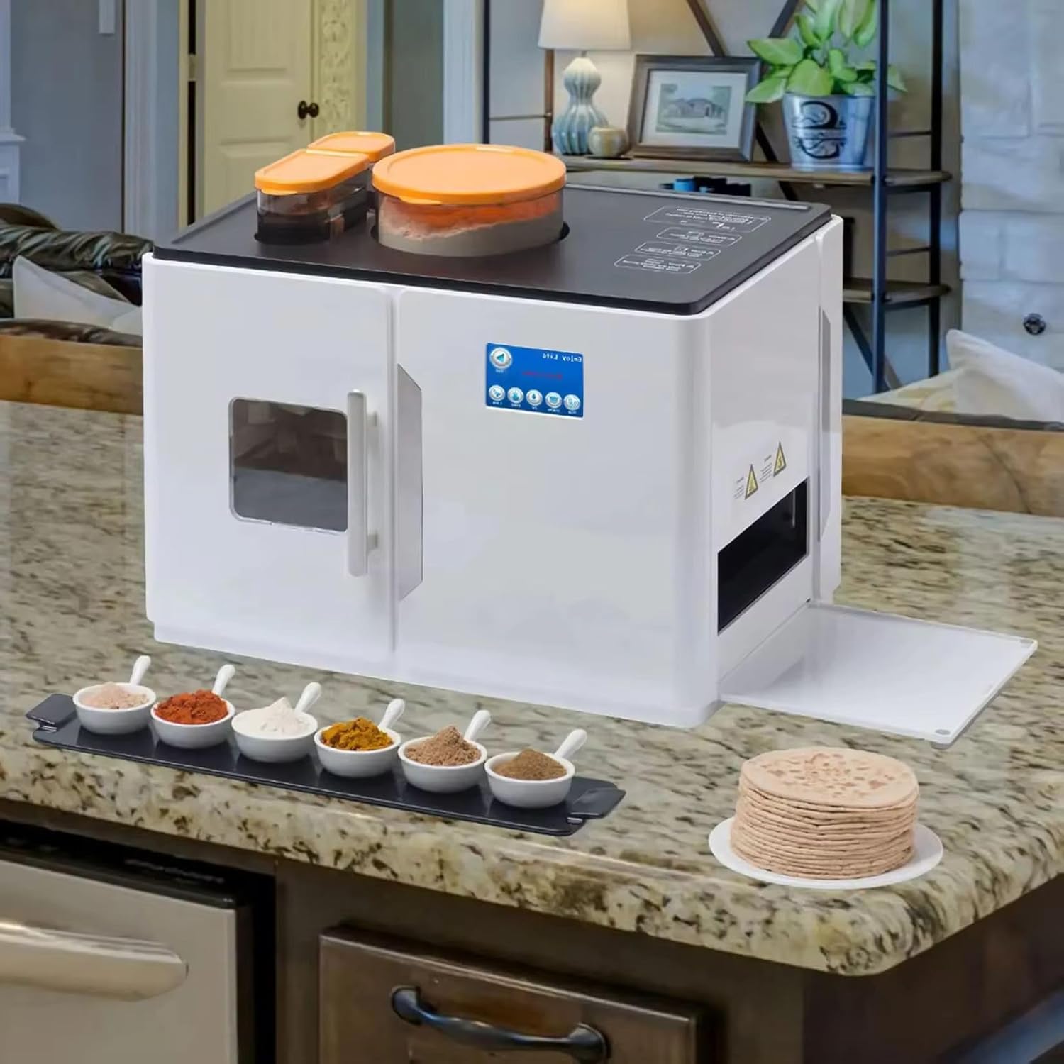 Automatic Roti Maker (8 Pcs/One Time) - Adjustable Thickness ...