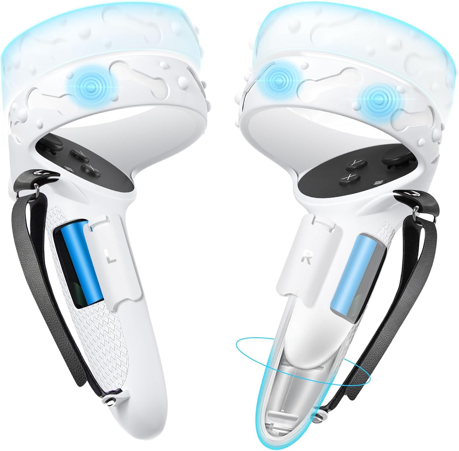 Amazon.com: Controller Grips for Oculus/Meta Quest 2, Extended VR ...