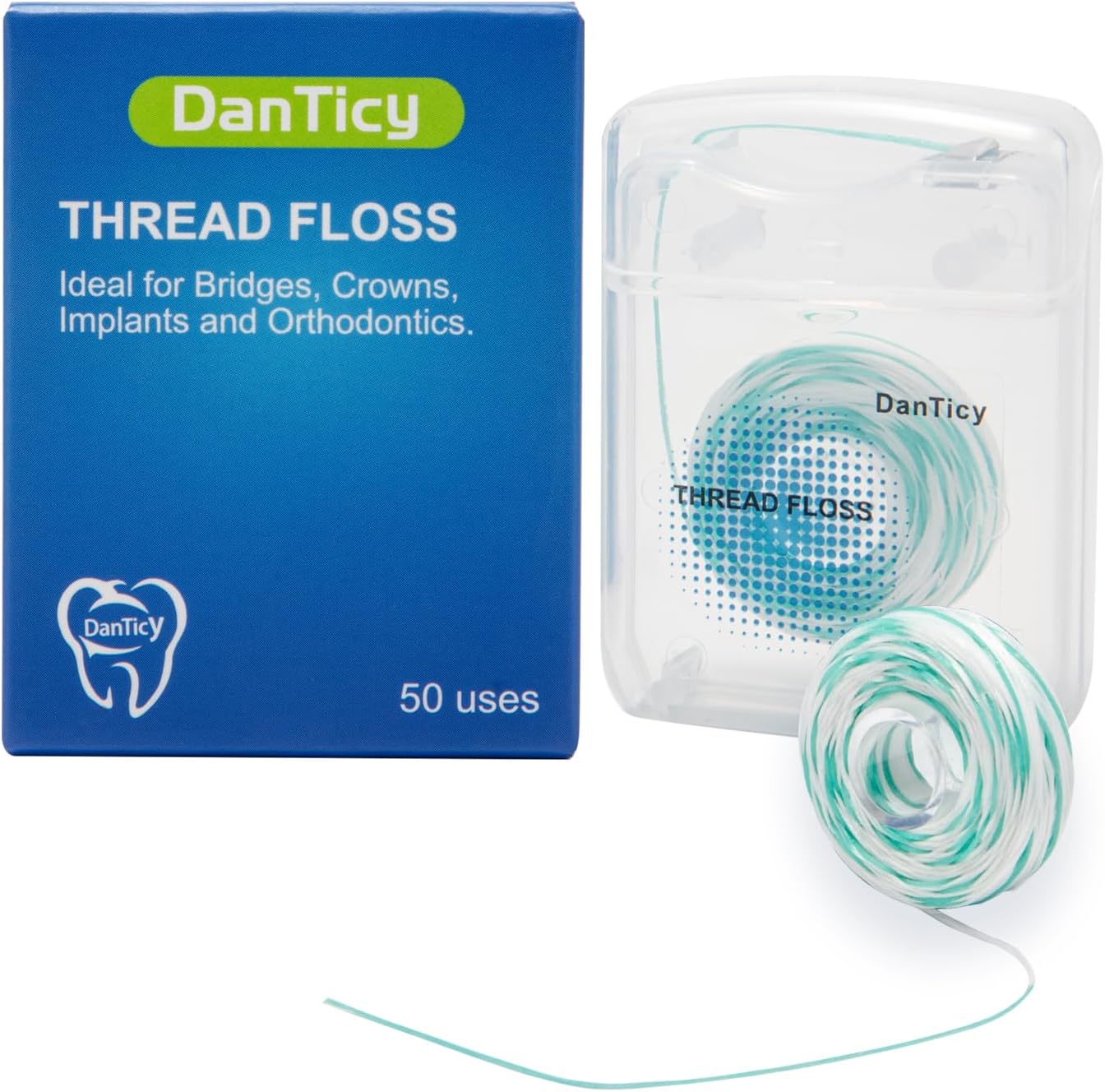 Amazon.com : Crest Braces Care by Threader Floss, (30) Single-Use ...
