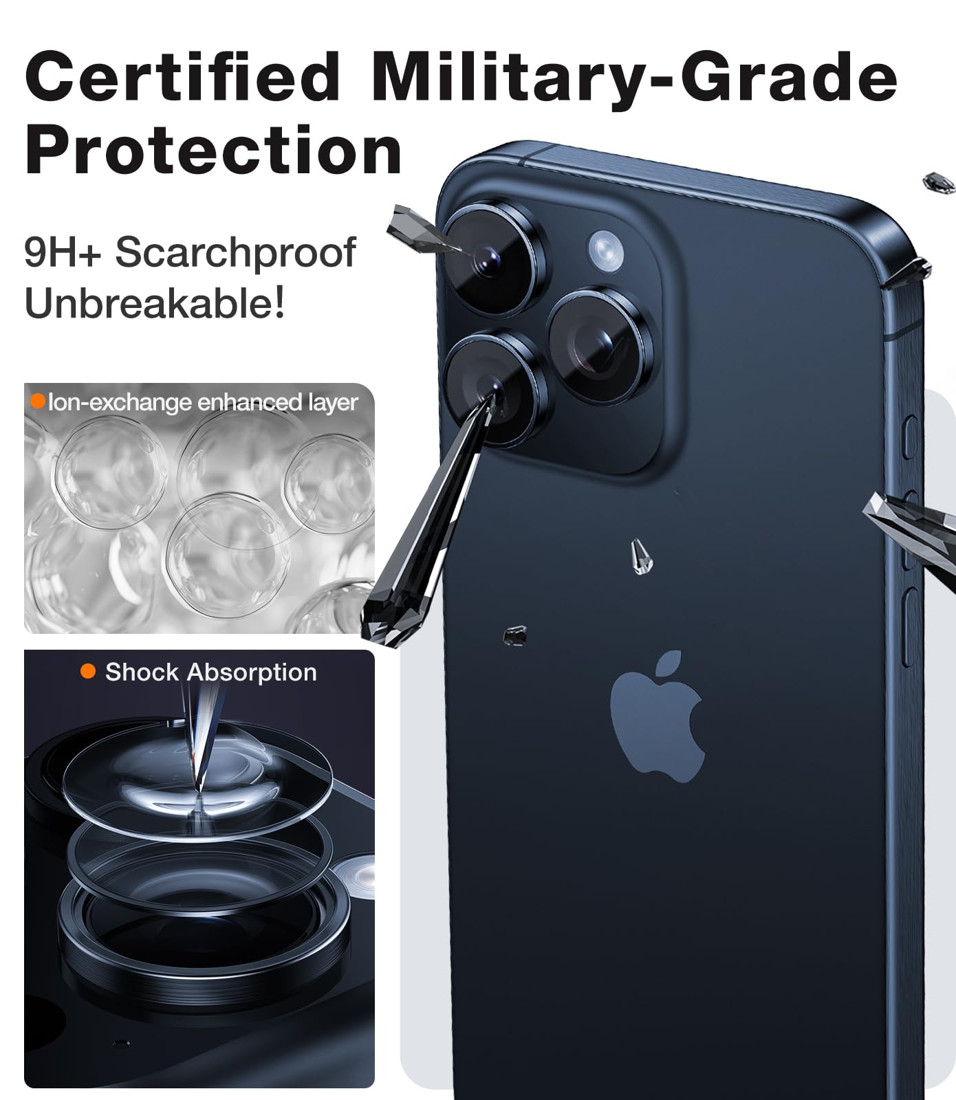 Snapklik.com : TORRAS 3-Year Ultimate Durability For iPhone 15 Pro Max ...