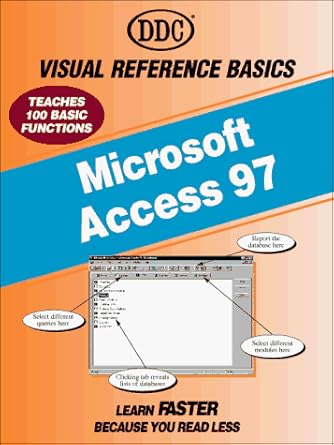 Buy Microsoft Access 97 (Visual Reference S.) Book Online at Low Prices ...