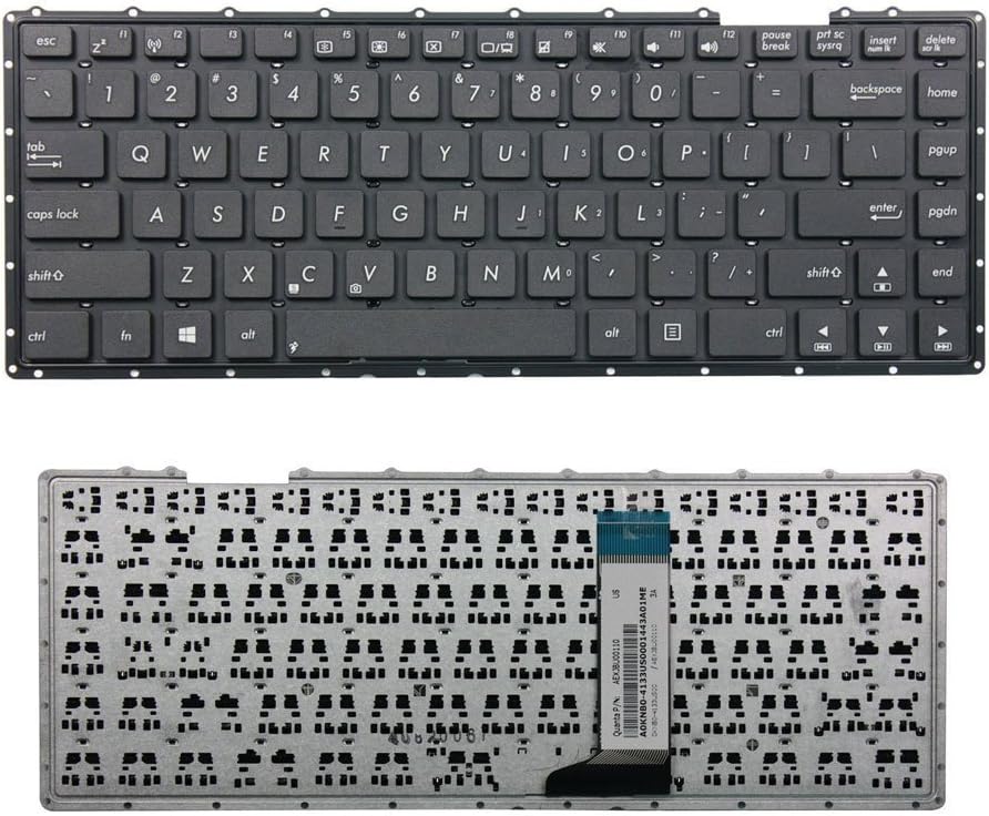 Amazon.com: New Laptop Keyboard (Without Frame) Replacement for Asus P ...