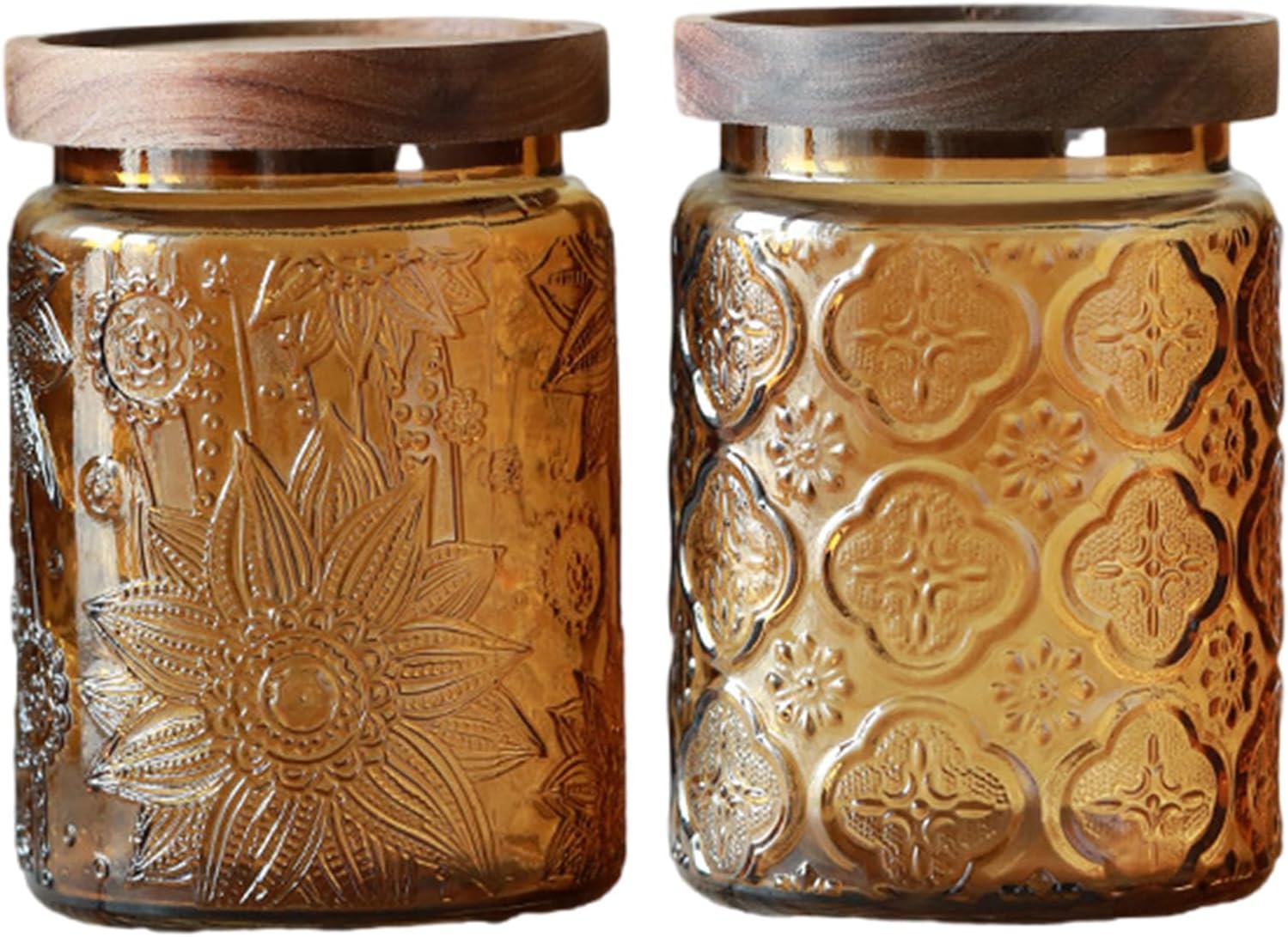 Amazon.com: Pletmin Vintage Glass Jar, 23.7 FL OZ Airtight Glass ...