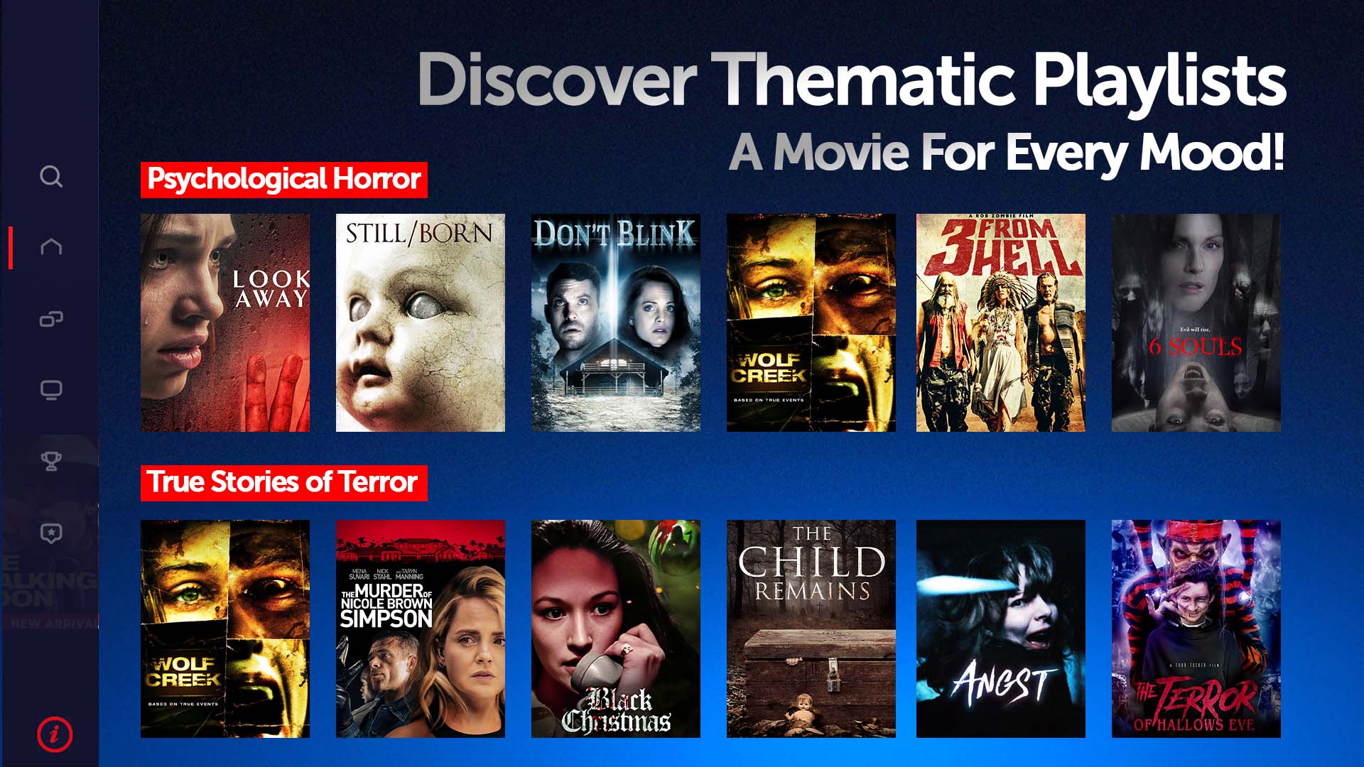 Horror Movies & TV by Fawesome - App on Amazon Appstore
