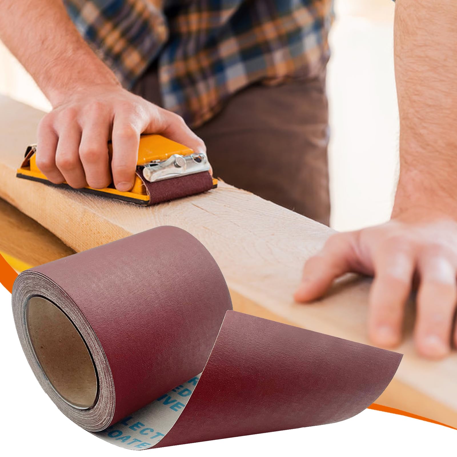 Roll JET Tools 60-2036 | Ready-to-Wrap Abrasive Sandpaper, 22 In, 36 ...