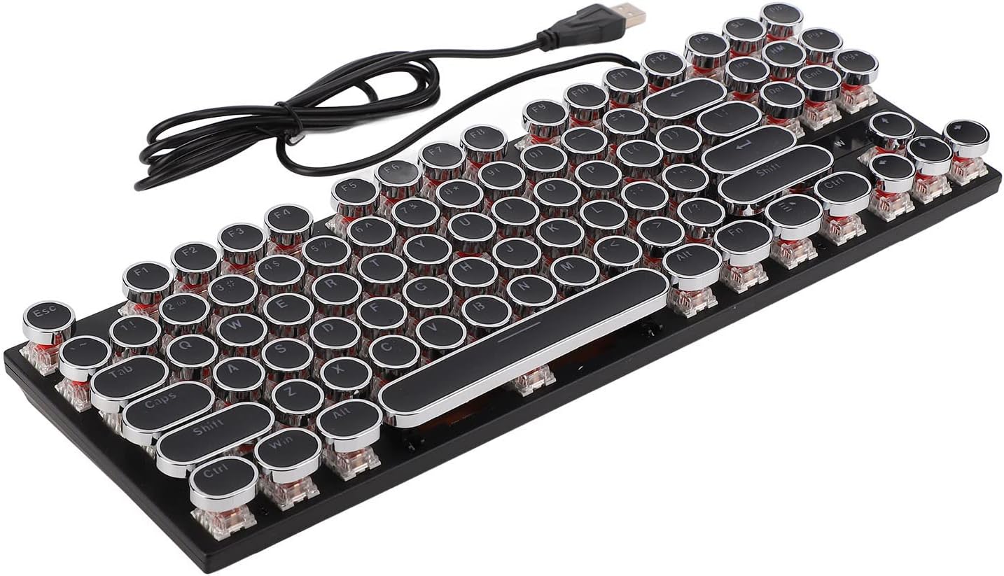 Amazon.com: Red Switch Mechanical Keyboard, 26 Red Switch RGB Lighting ...