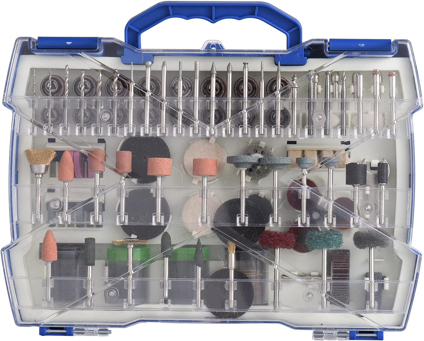 HUIOP Rotary Tool Accessories Kit, 508pcs Rotary Tool Bit Set, 1/8-inch ...