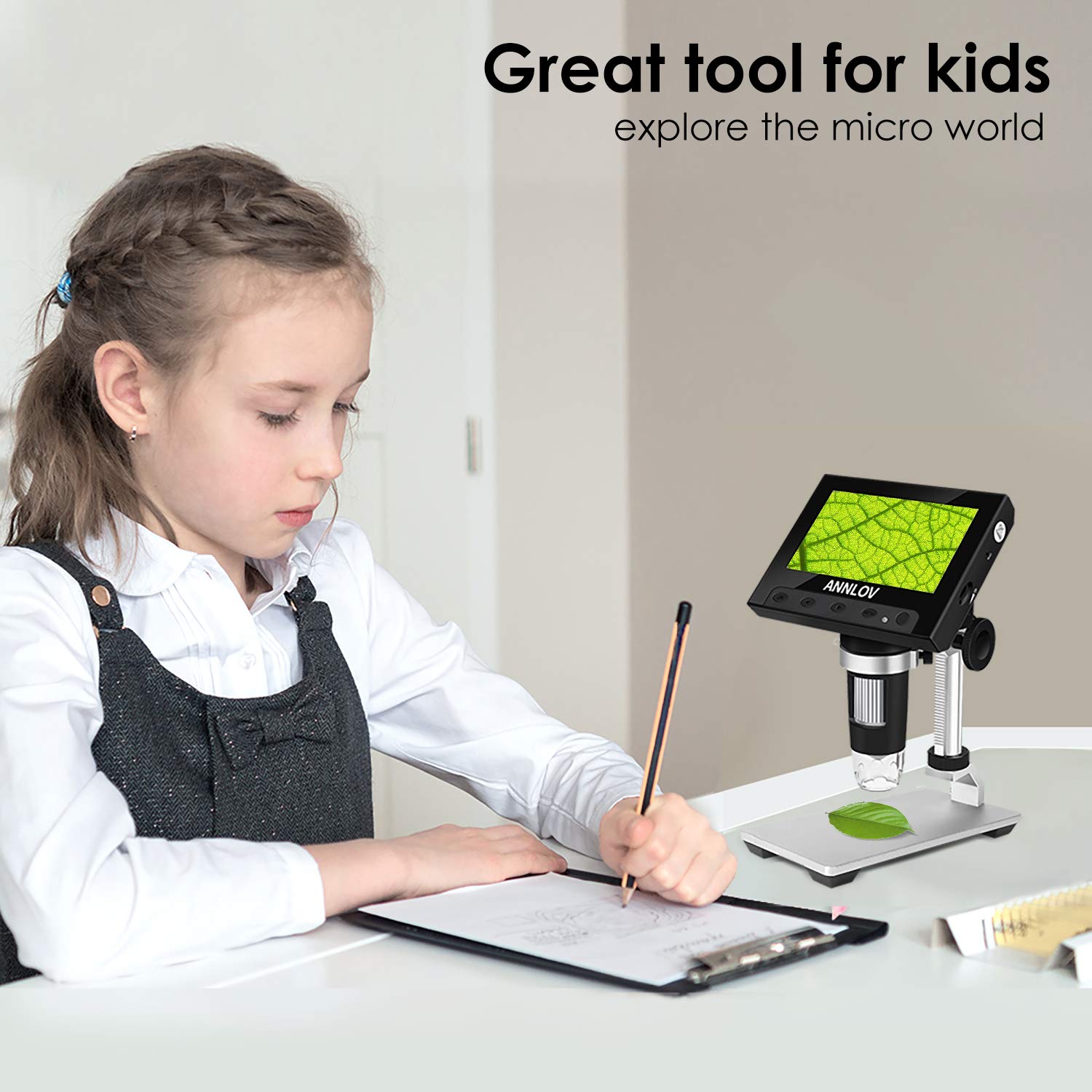 Usb digital microscope 1000x 8 led light driver - bopqetaiwan