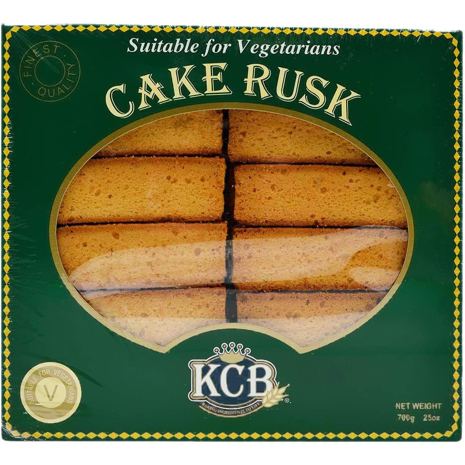 Amazon.com: KCB - Premium Cake Rusk (Vegetarian), 20 Oz : Grocery ...