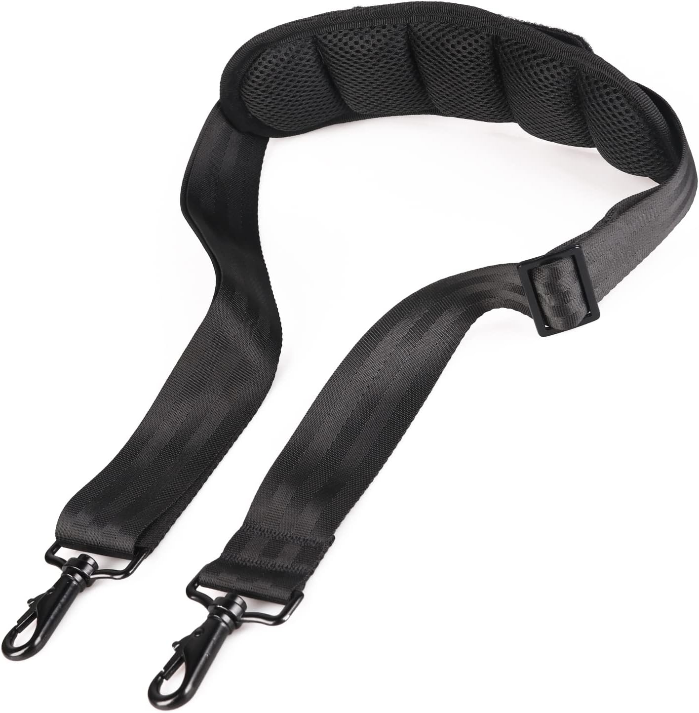 Amazon.co.jp: MAGARROW肩ベルト150 cm汎用交換可能調節可能肩ベルト、快適パッド、郵便配達バッグ用ノートパソコンバッグ ...