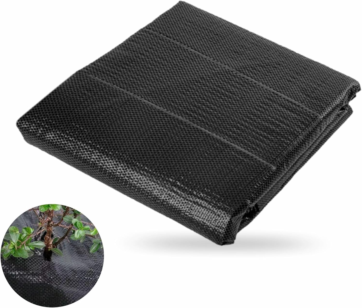 NIMVONA Weed Control Fabric Heavy Duty Weed Suppressant Membrane Weed ...