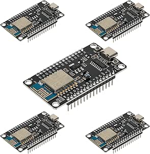 YEJMKJ - 5 unidades ESP8266 Serial Wireless Module CH340 ESP-12E NodeMCU LUA WiFi V3 Internet ...