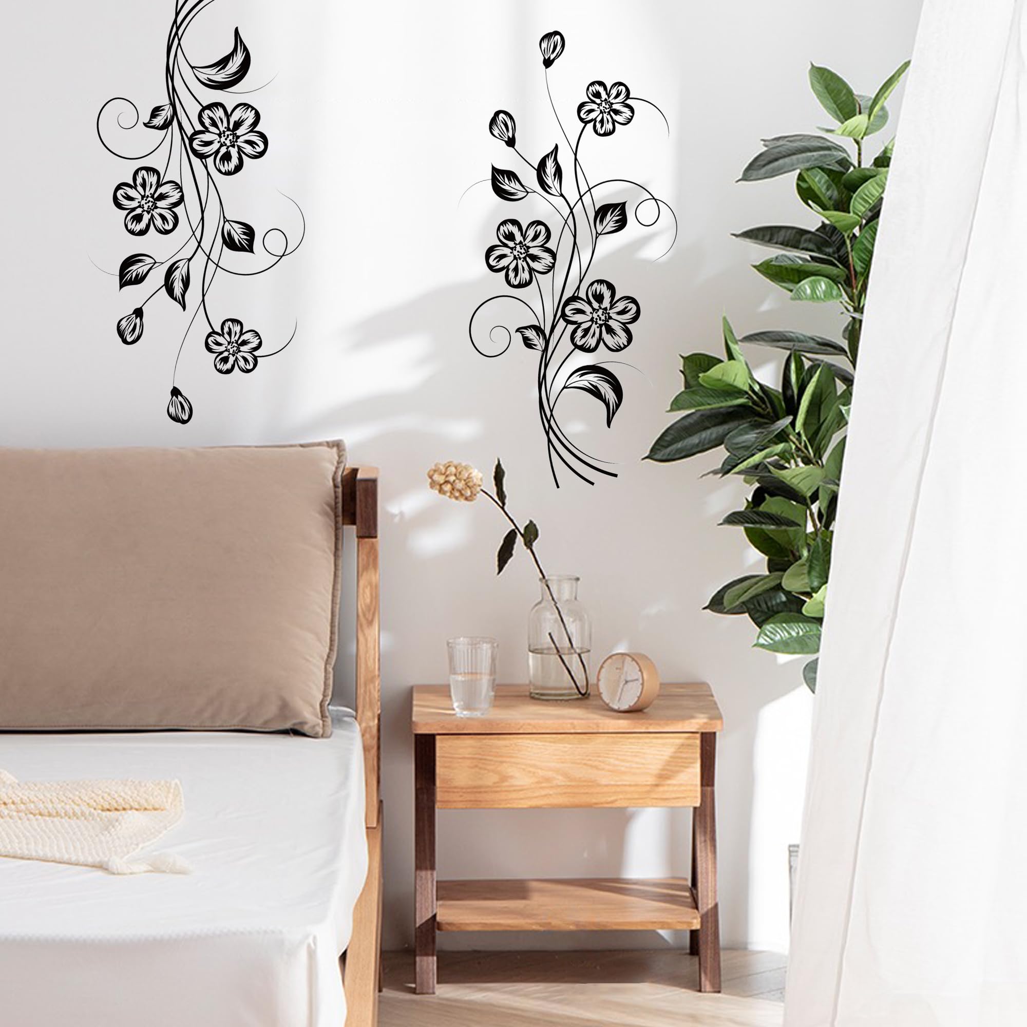 Flower Wall Tattoos