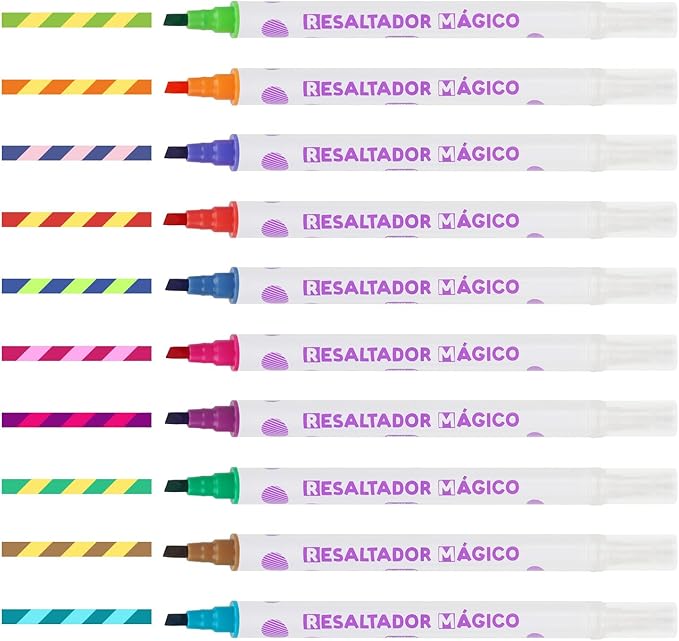 10 PCS Rotuladores Mágicos con Doble Punta, Dallfoll Marcador Mágico de ...
