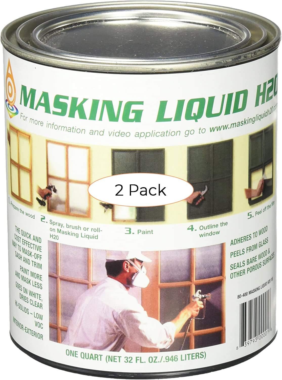JASCO Liquid Mask & Peel, Liquid Masking Tape, 1 Quart - Amazon.com