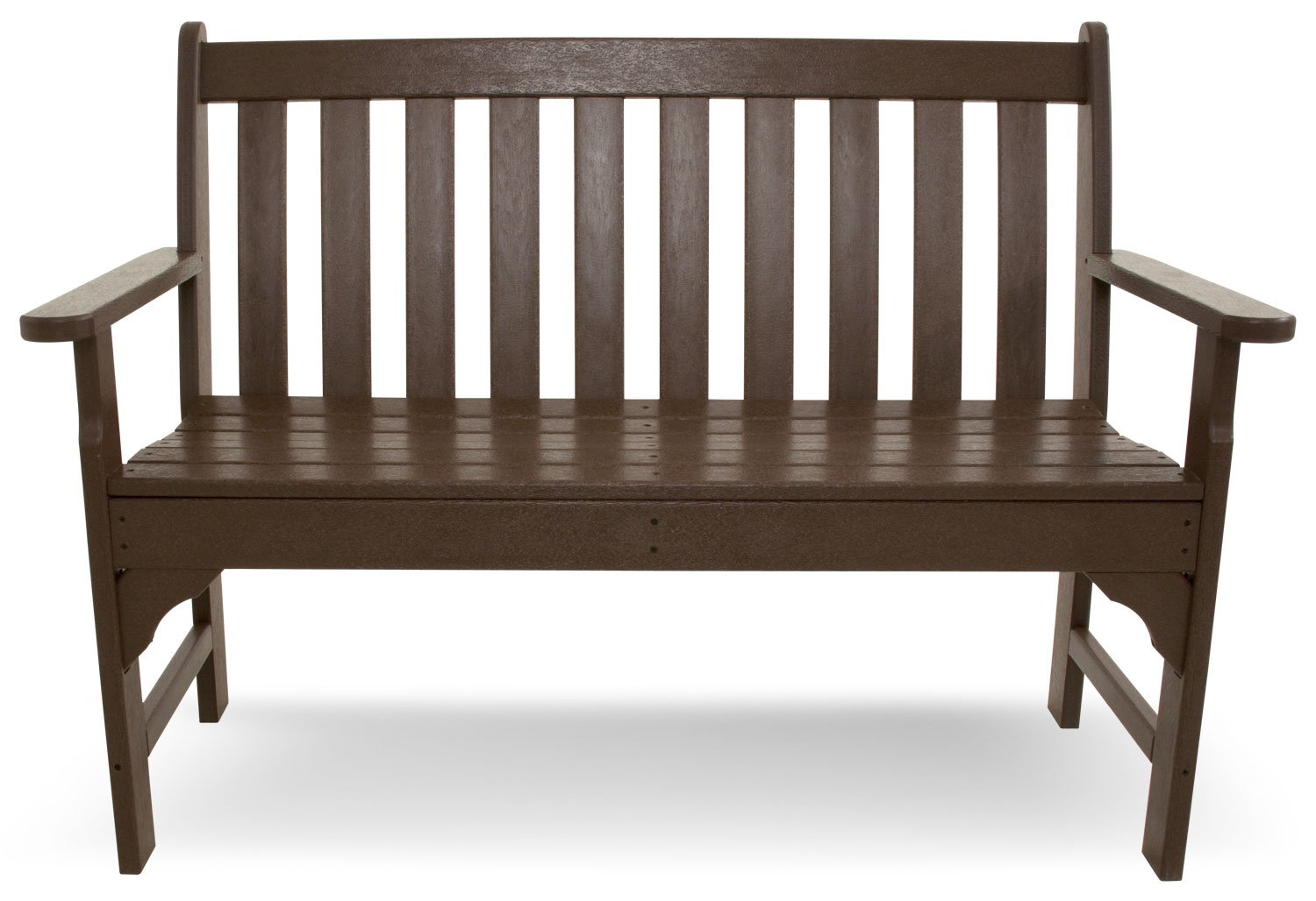 POLYWOOD GNB48MA Vineyard 48" Bench, Mahogany