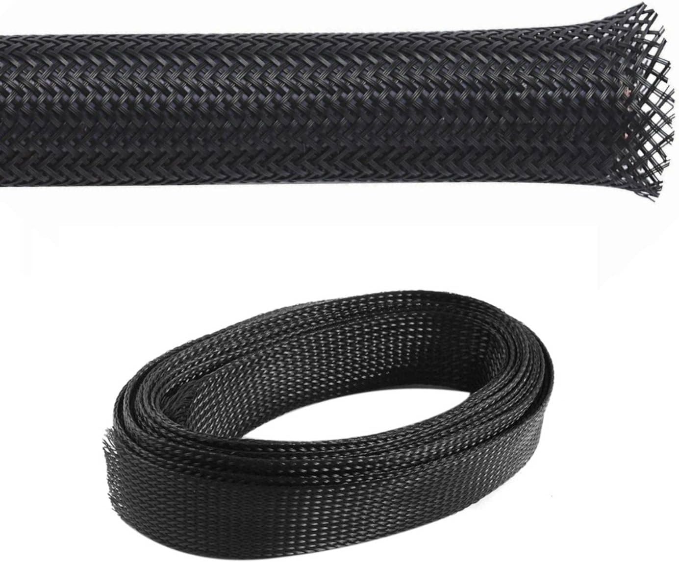 Amazon.com: Kable Kontrol PET Expandable Braided Sleeving - 1-1/2” Inch ...