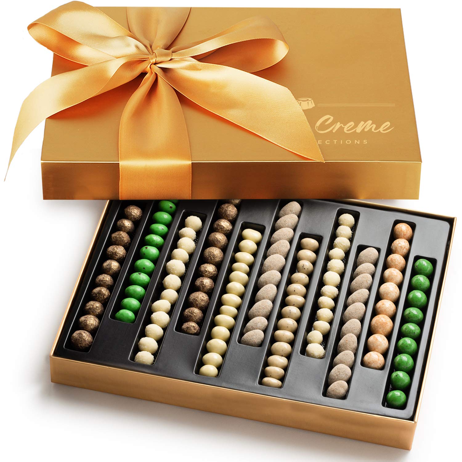 Amazon.com: Hazel & Creme Chocolate Gift Box Balls - 8 Flavors, 115 ...