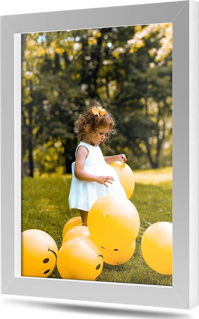 Amazon.com - M Modern Memory Design 35x16 White Picture Frame Acrylic ...