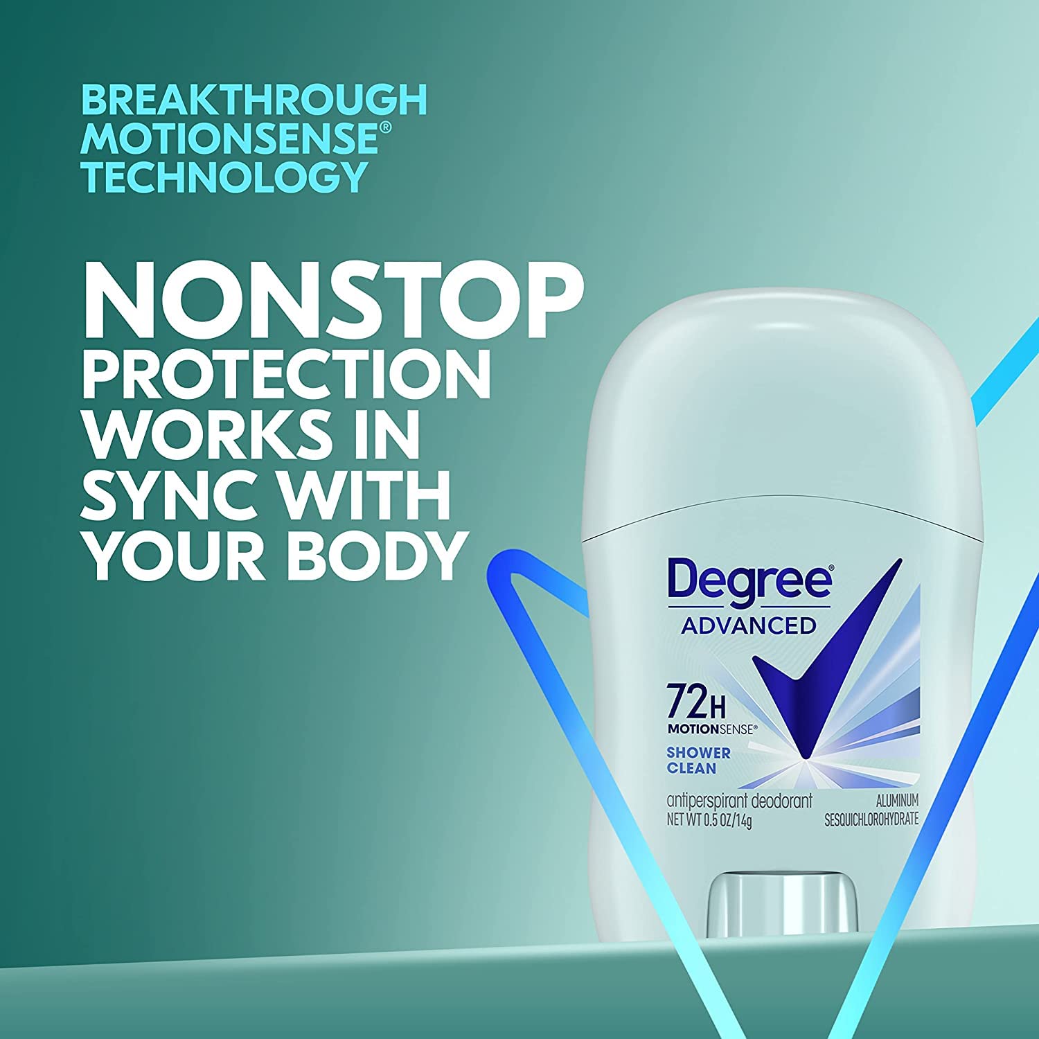 Degree Deodorant For Women Ad